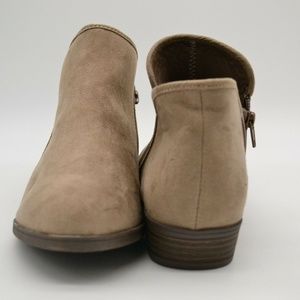 Time and Tru | Shoes | Time And Tru Womens Faux Suede Bootie New | Poshmark